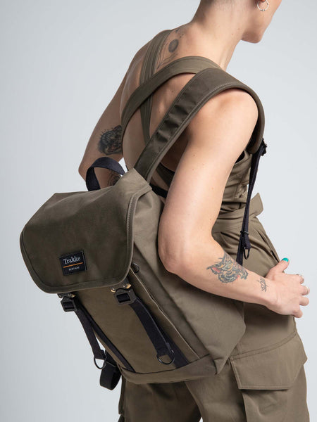 Trakke Arkaig 12 Litre Waxed Canvas Backpack