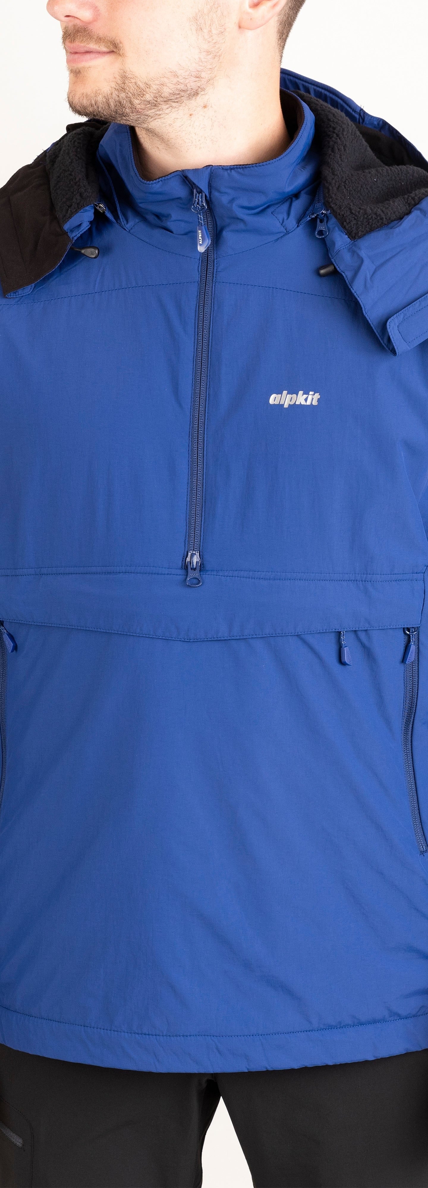 Jura Men's Pile Fleece-Lined Windproof Mountain Smock