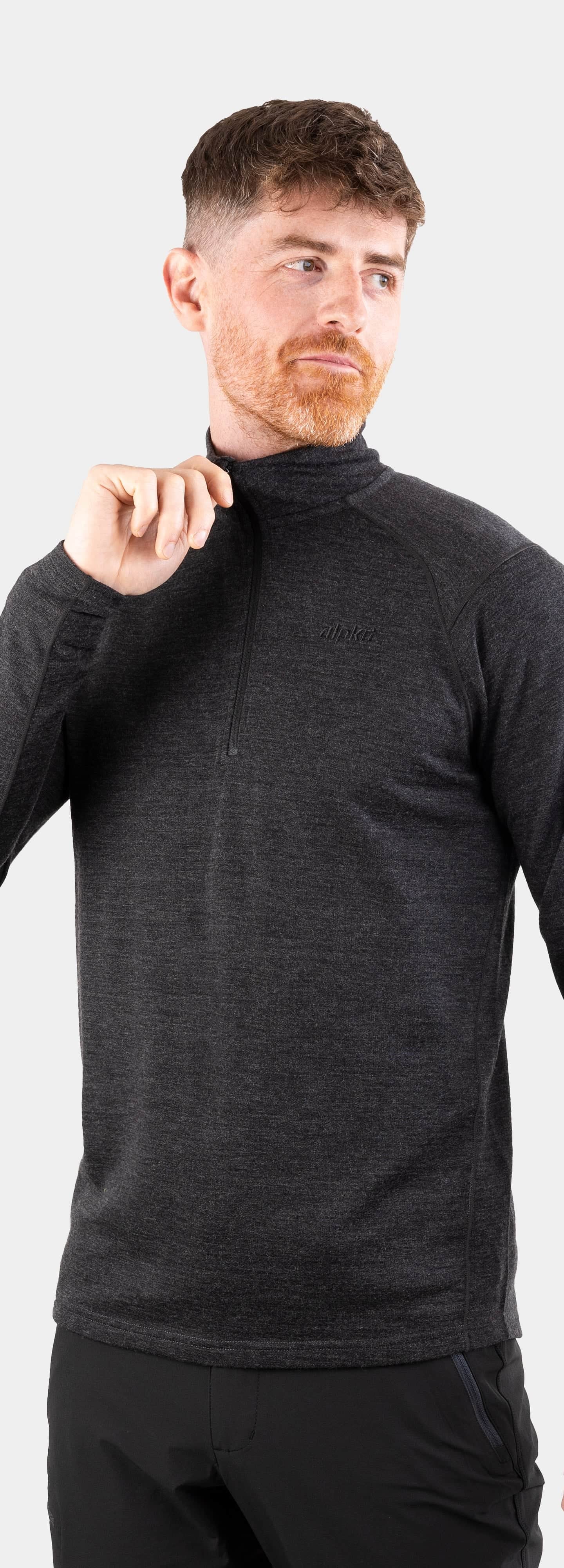 Milford Men’s Pure Merino Wool Midlayer