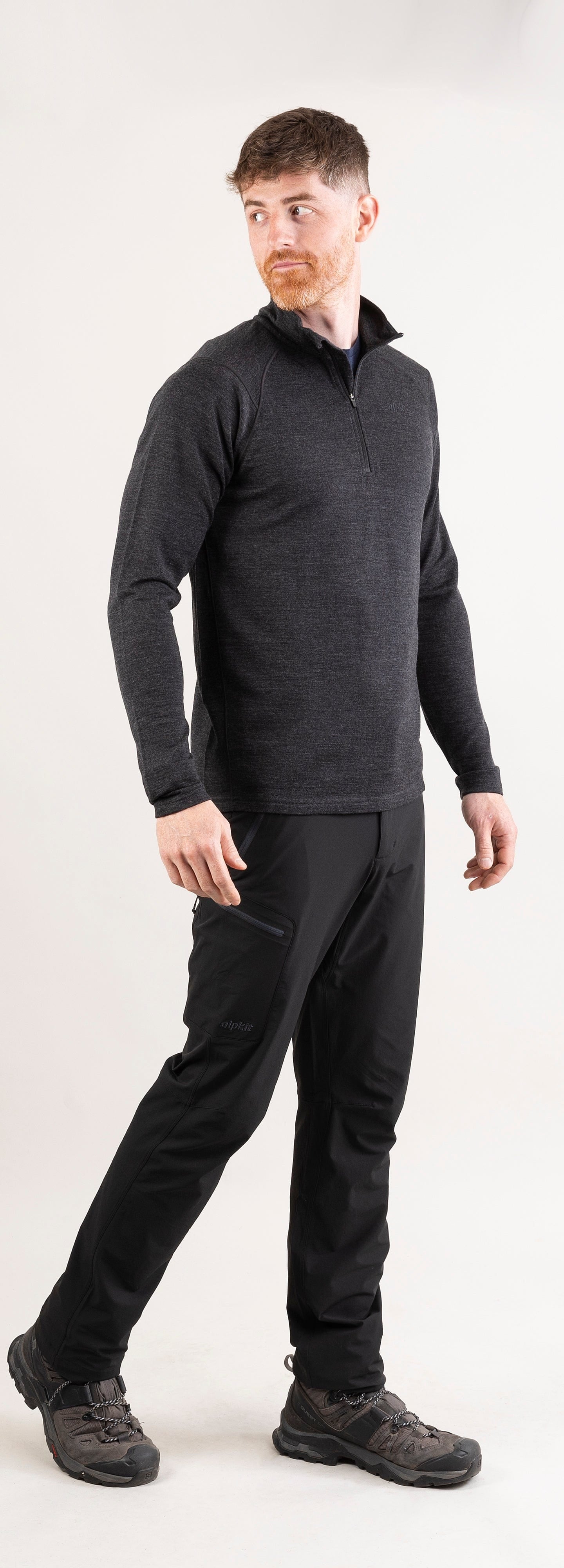 Milford Men’s Pure Merino Wool Midlayer