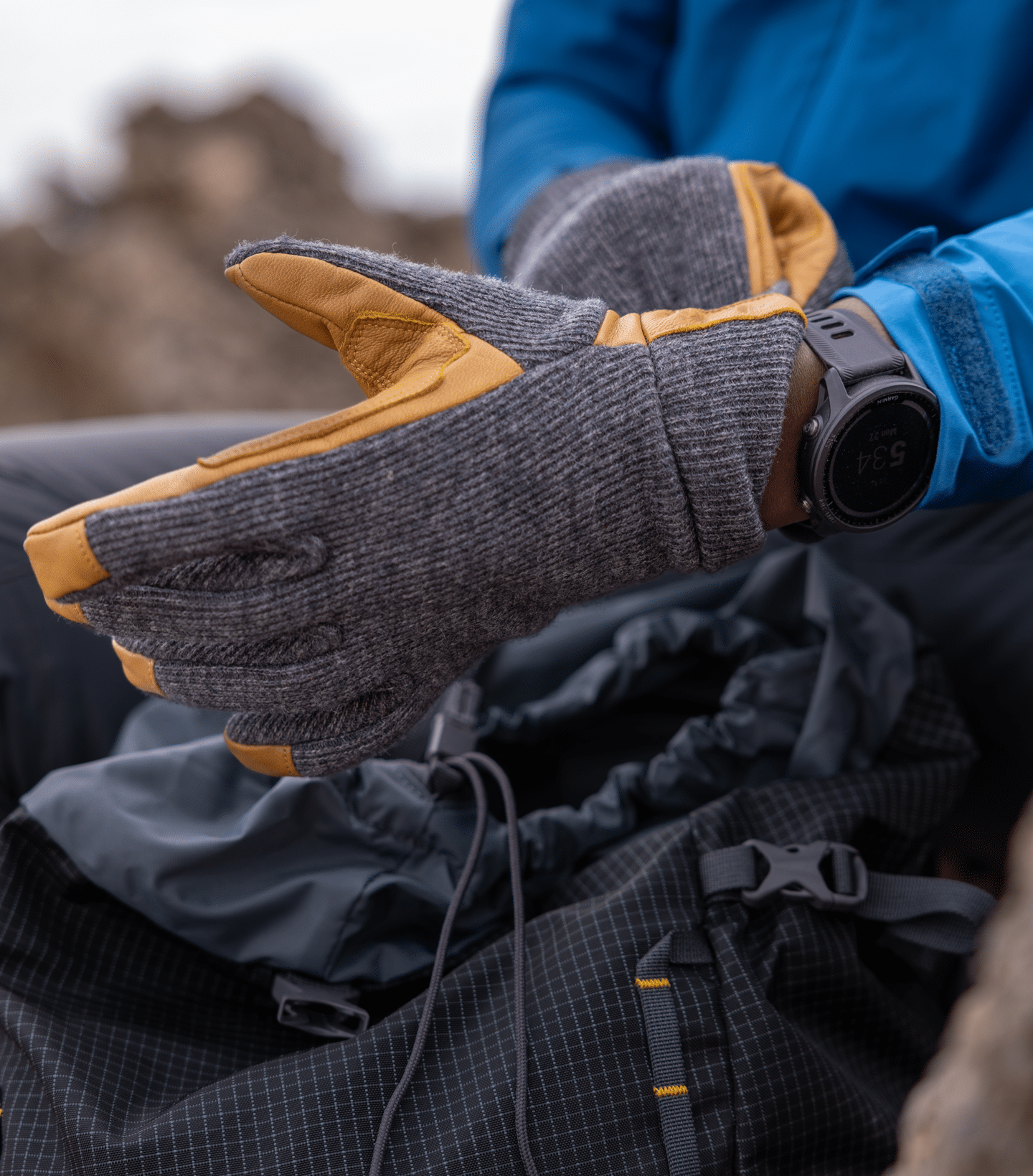 Mica Glove | Natural Fibre Walking Gloves