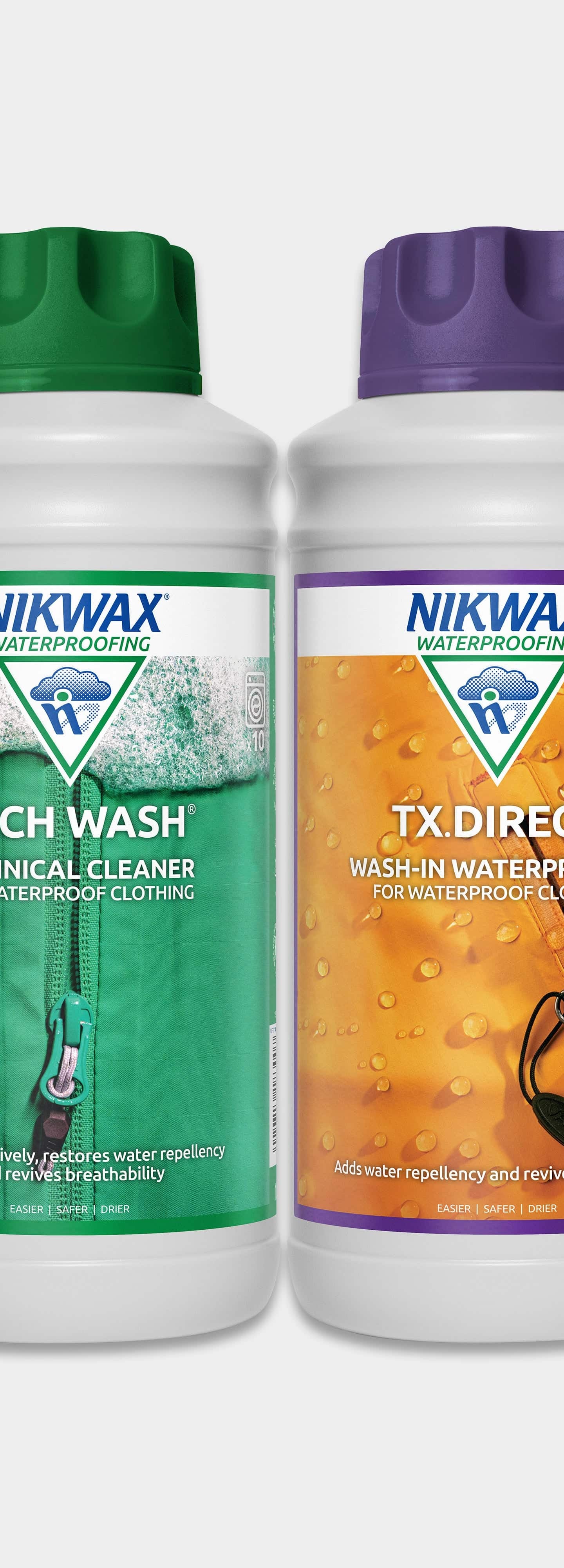 Nikwax Twin: Tech Wash And TX Direct | Alpkit