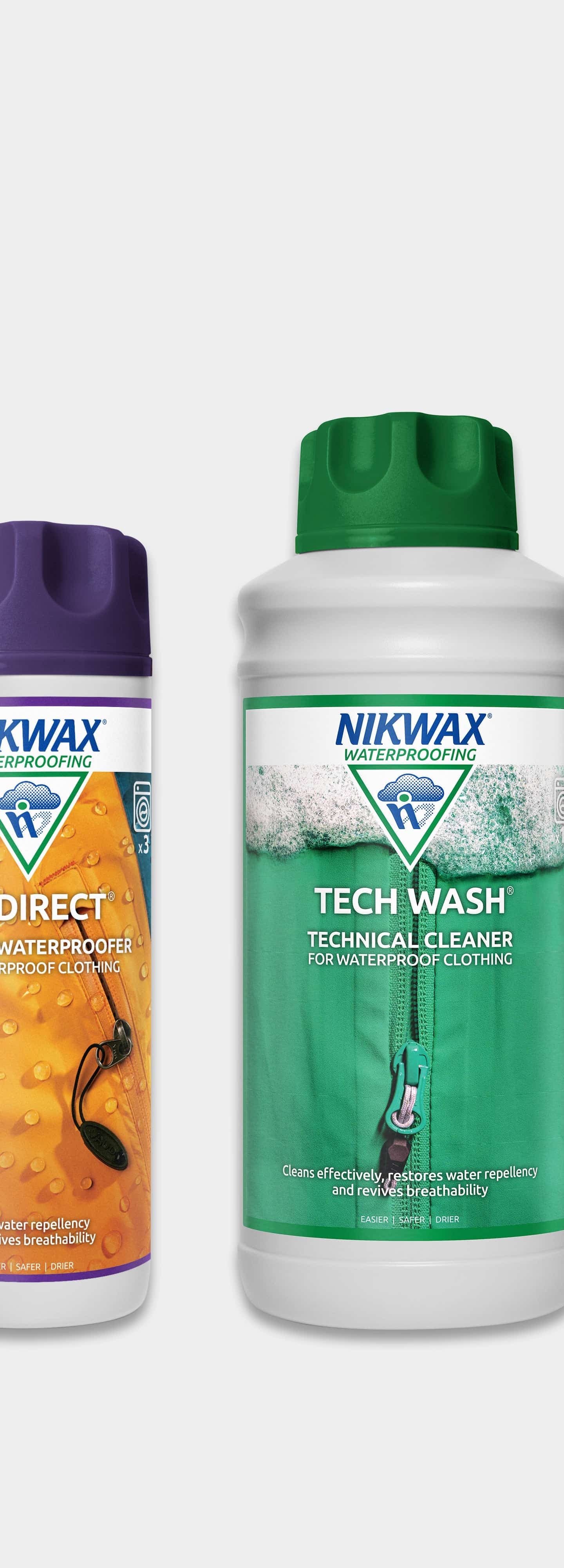 Nikwax Twin: Tech Wash And TX Direct | Alpkit