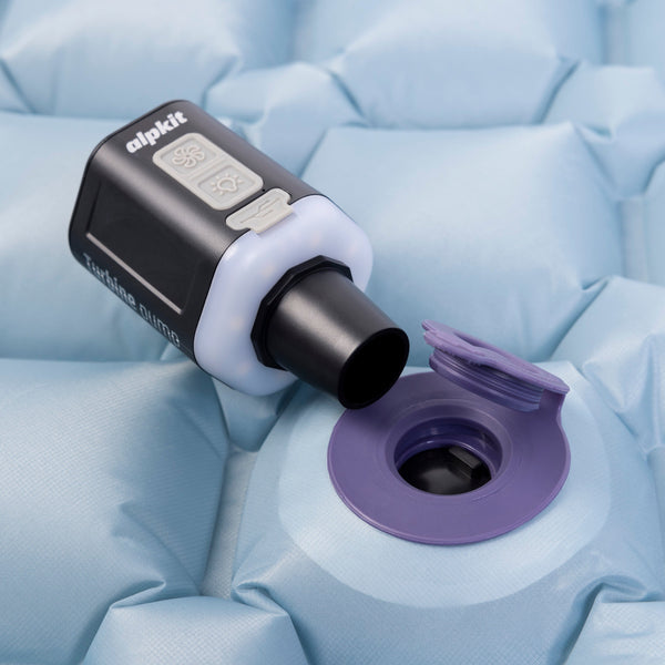 Turbine Rechargeable Mat Pump with Built-in Lamp