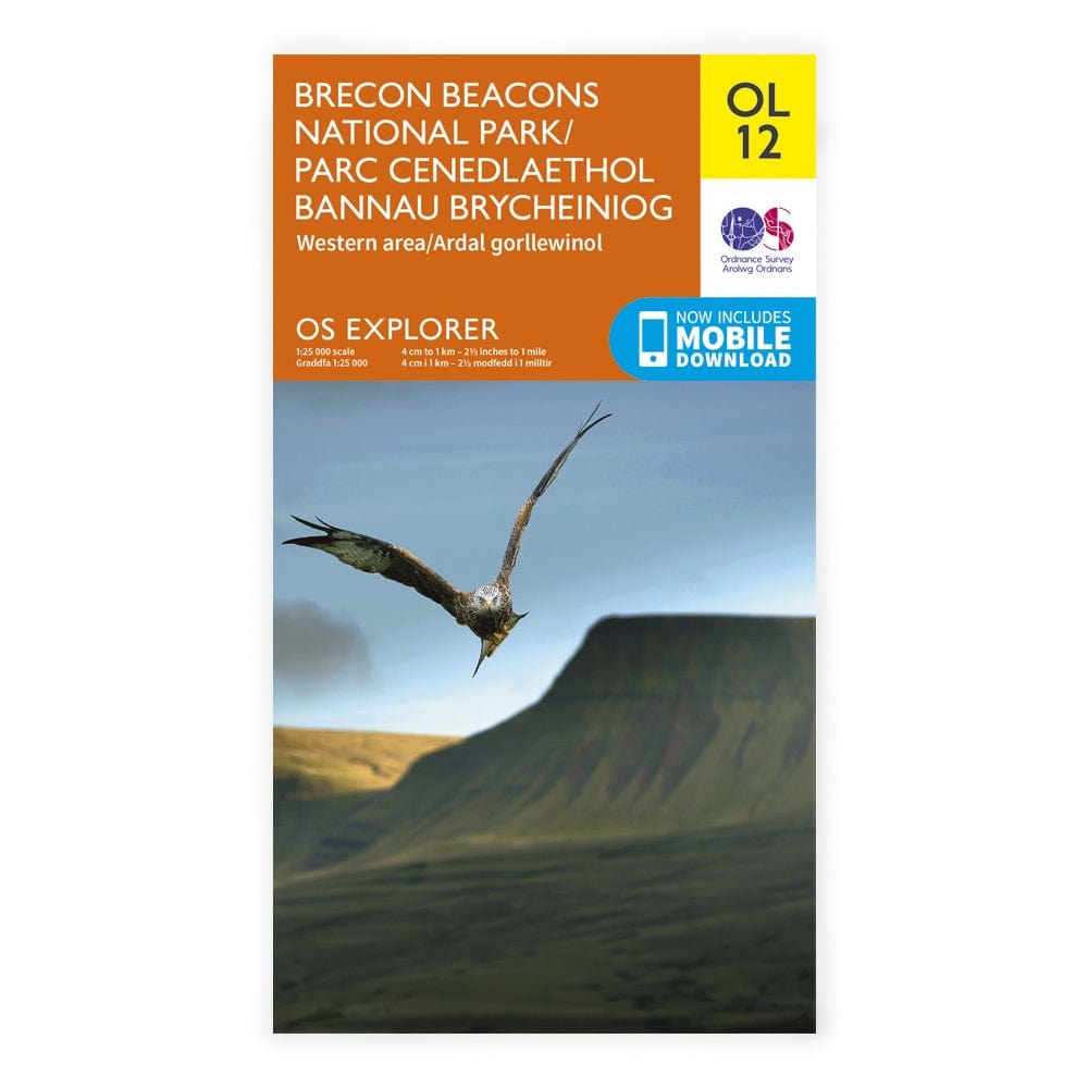OS Explorer OL12 - Ardal gorllewinol