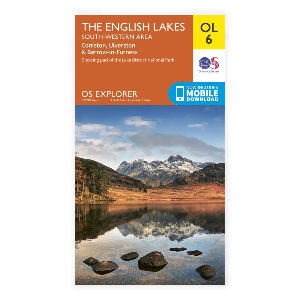 OS Explorer OL6 - The English Lakes South-Western