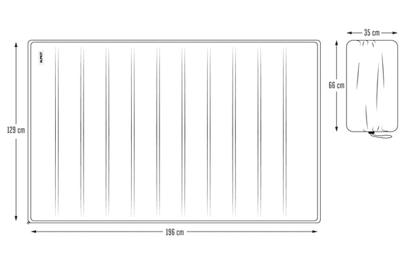 Double Dozer | Self-Inflating Double Camping Mattress