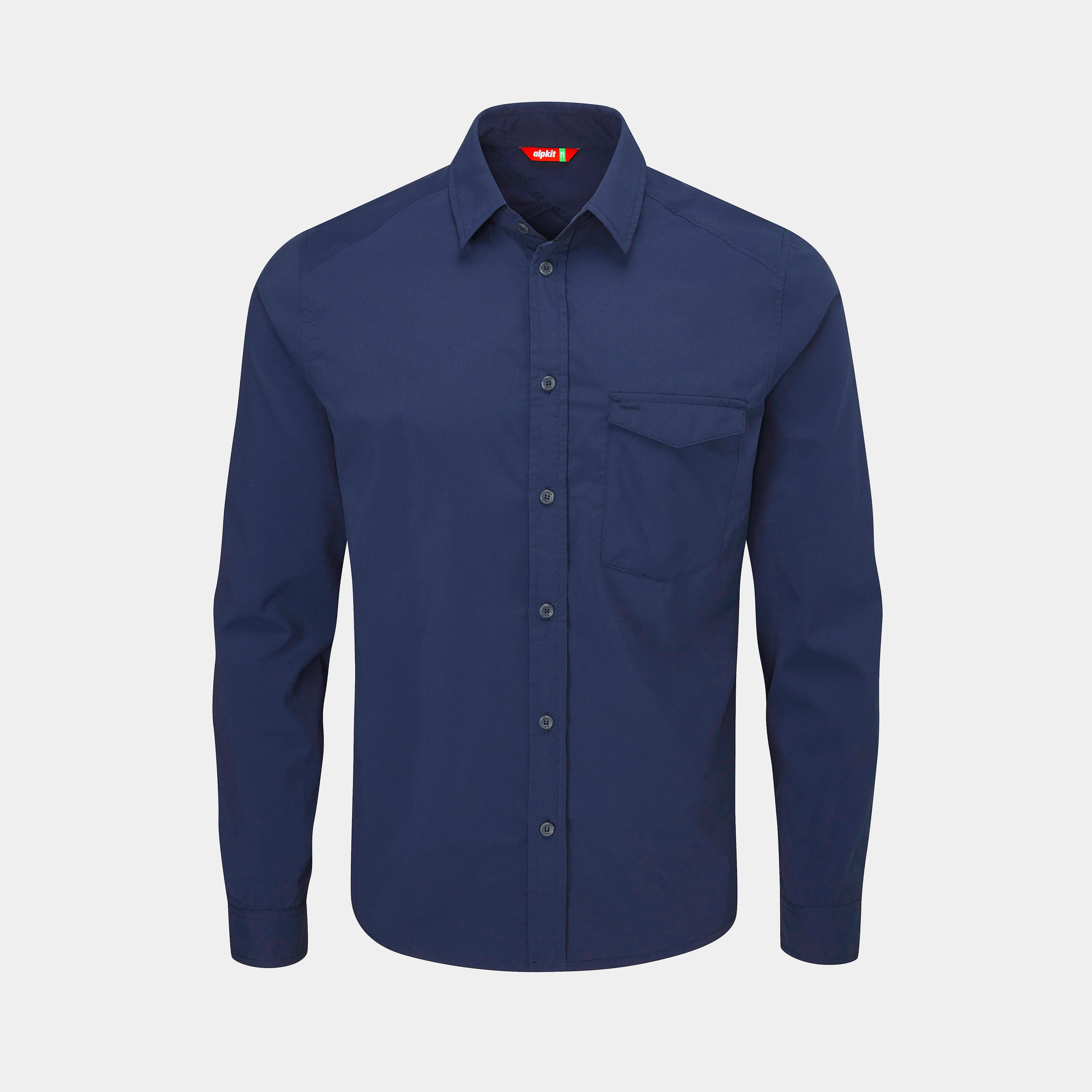 Careon Men's Long Sleeved Cotton Tech Shirt