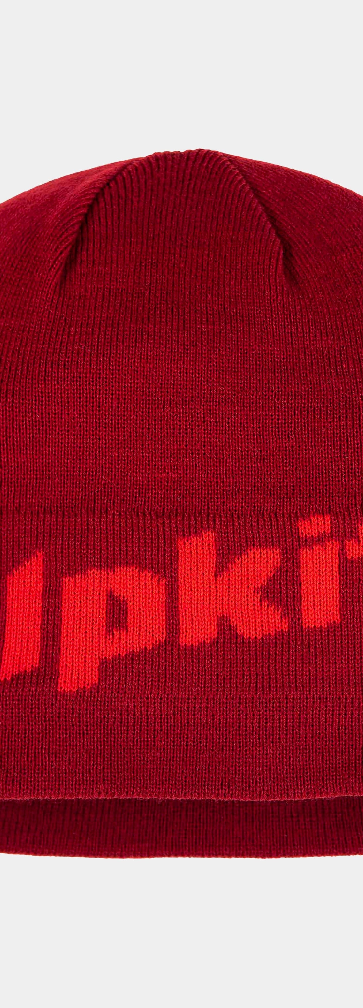 Mountain Beanie Acrylic Fleece-Lined Hat