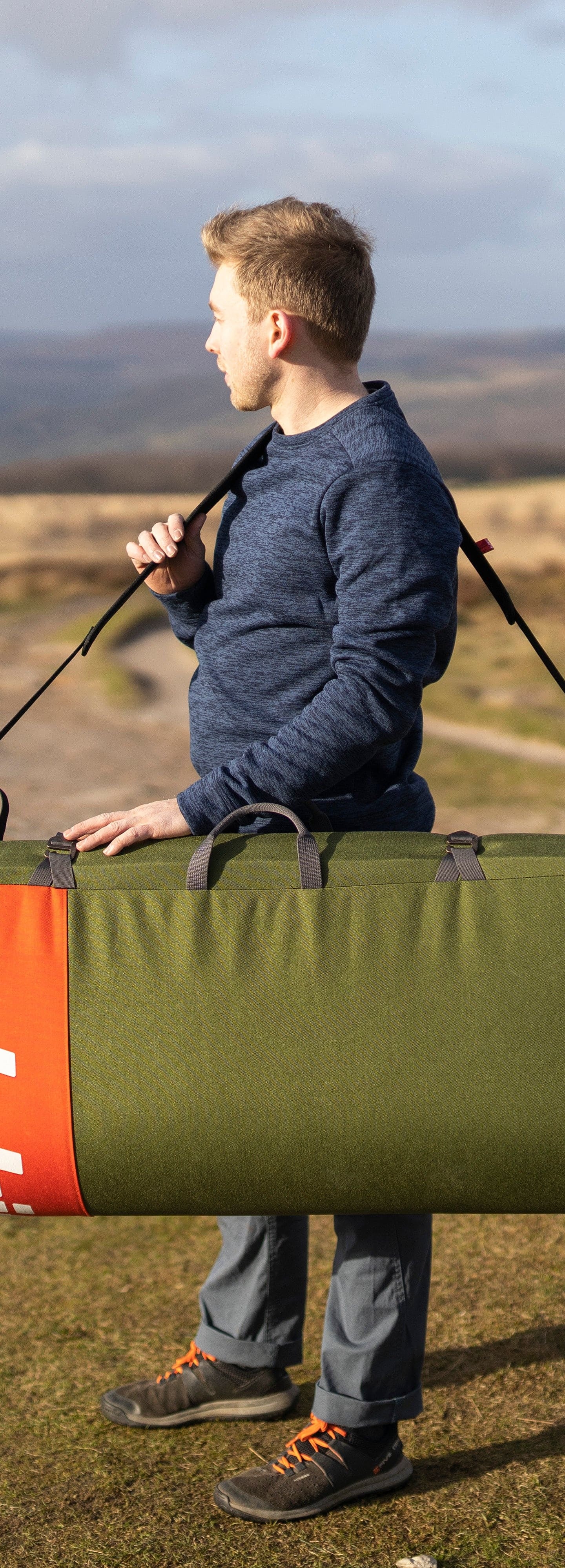 Phud Lightweight Bouldering Pad 100 x 100 x 8cm