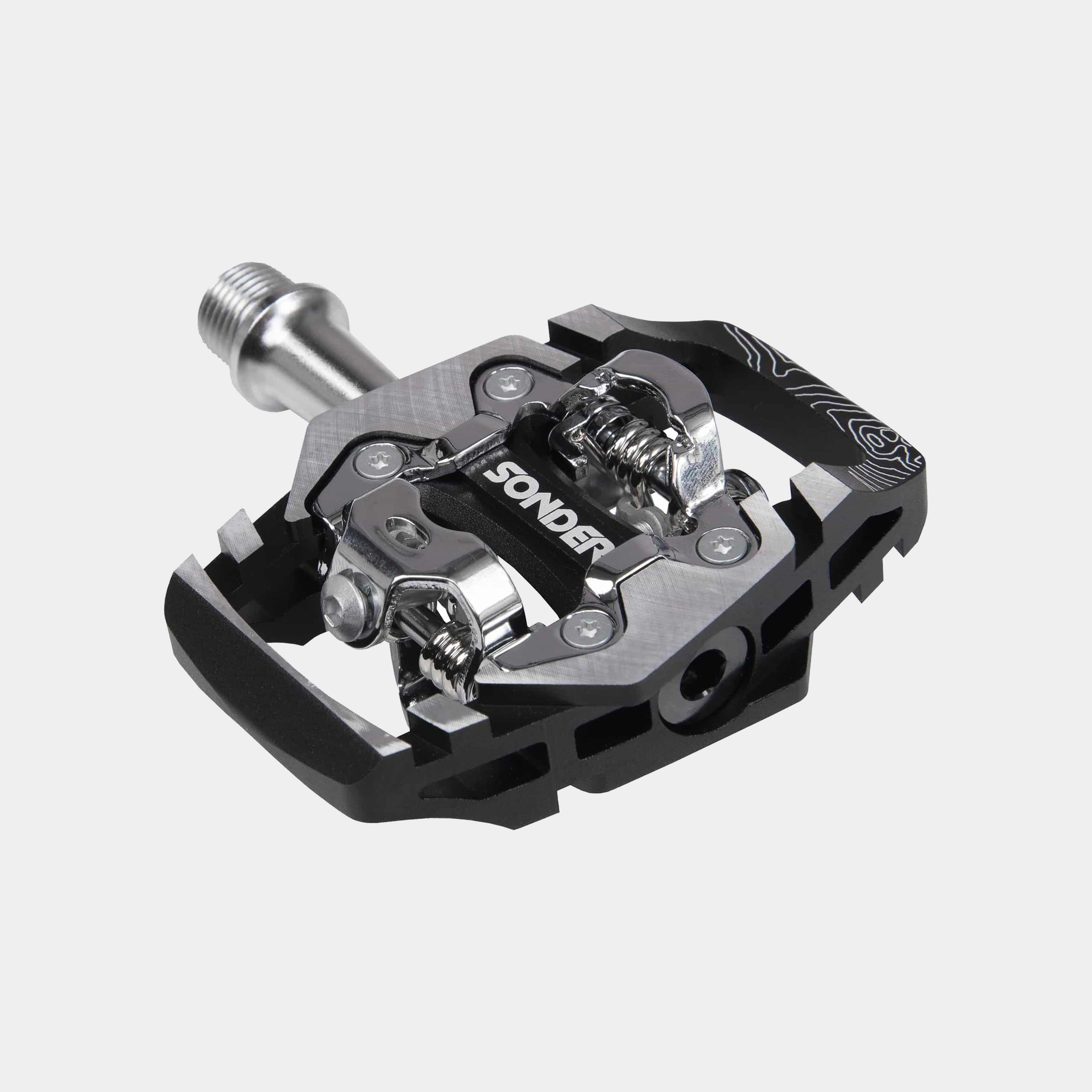 Clipless Platform Pedals With Double Sided SPD Clips